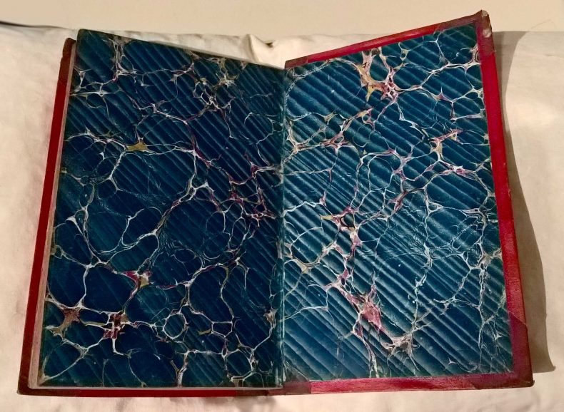 A Work of Art within a Book: Marbled Paper - Book Arts Baltimore