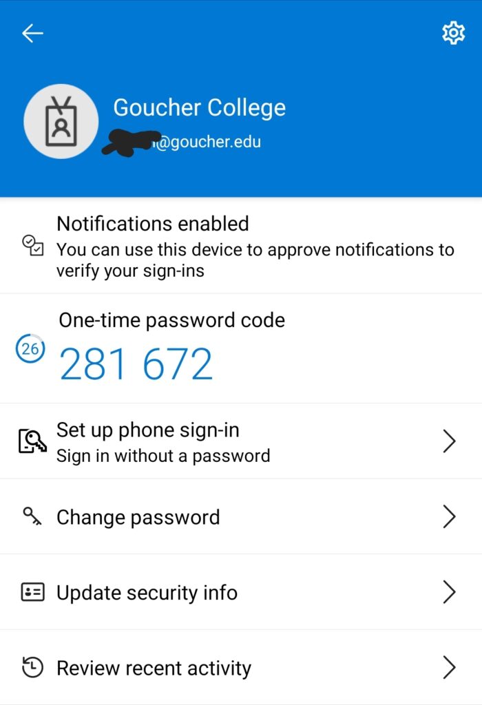 Setting Up Multi-Factor Authentication - Goucher College Technology ...
