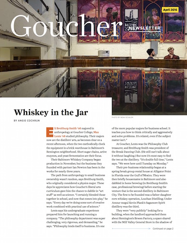 Print Edition – Goucher Magazine