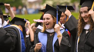 Turning the tassel - Goucher Magazine