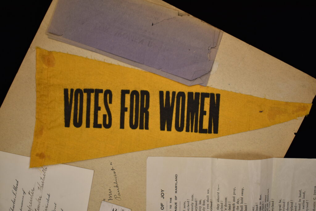 No More Waiting: Fighting for Women's Suffrage – Goucher College ...